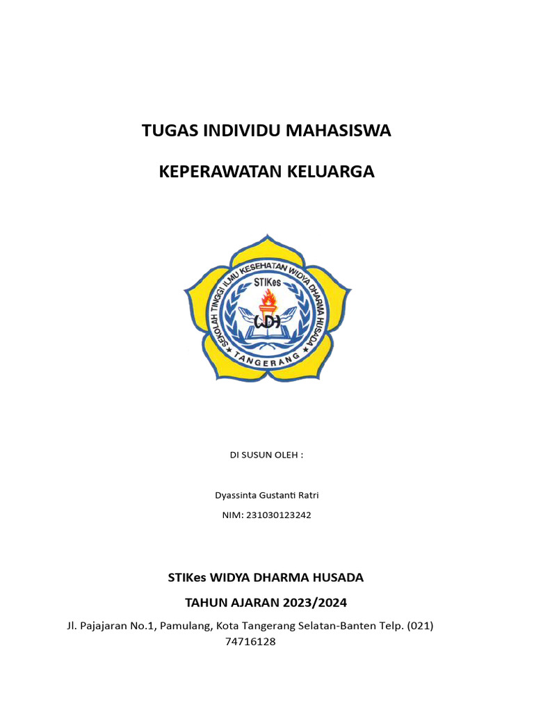 Dyassinta Gustanti Ratri Tugas Kep KLG | PDF