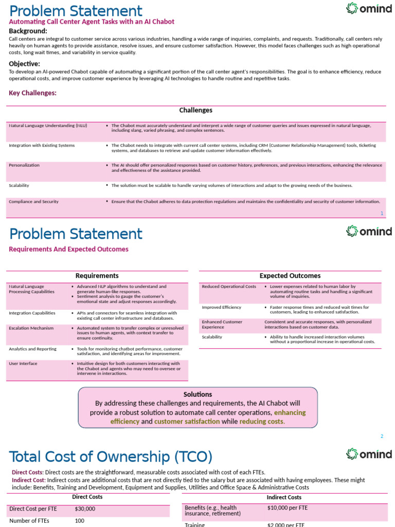 Automate Job of Call Center Agent | PDF