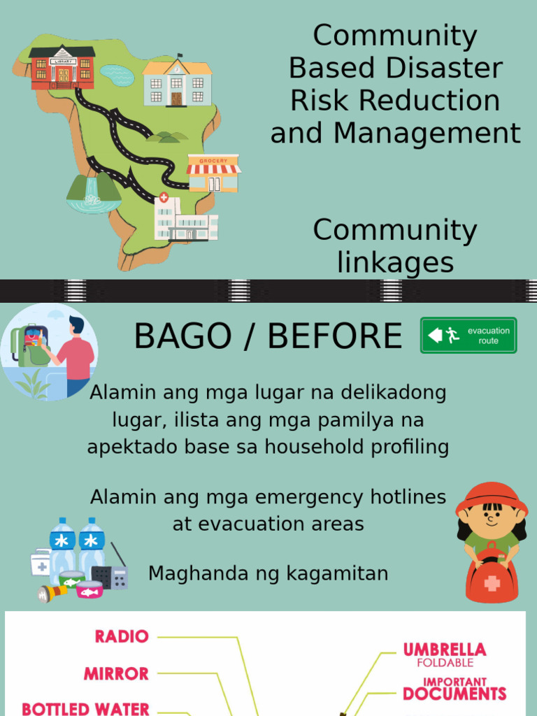 Community Based Disaster Risk Reduction and Management Community ...