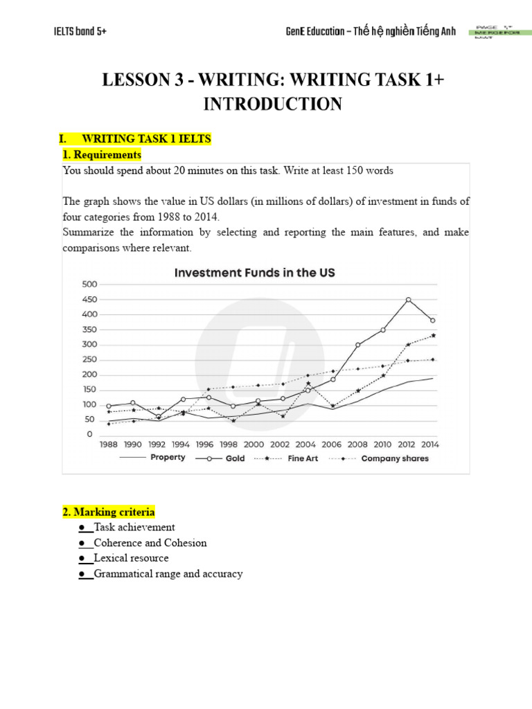Lesson 3 - U1 - Writing - T1 Introduction | PDF