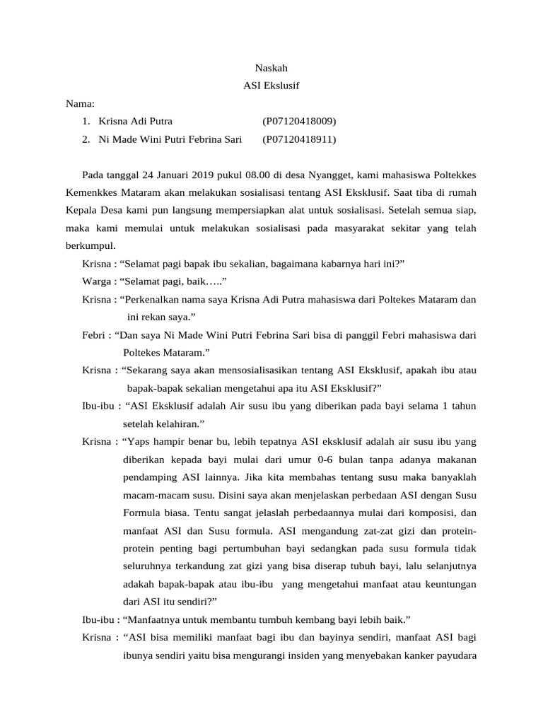 Naskah Ujiann Pak Eka | PDF