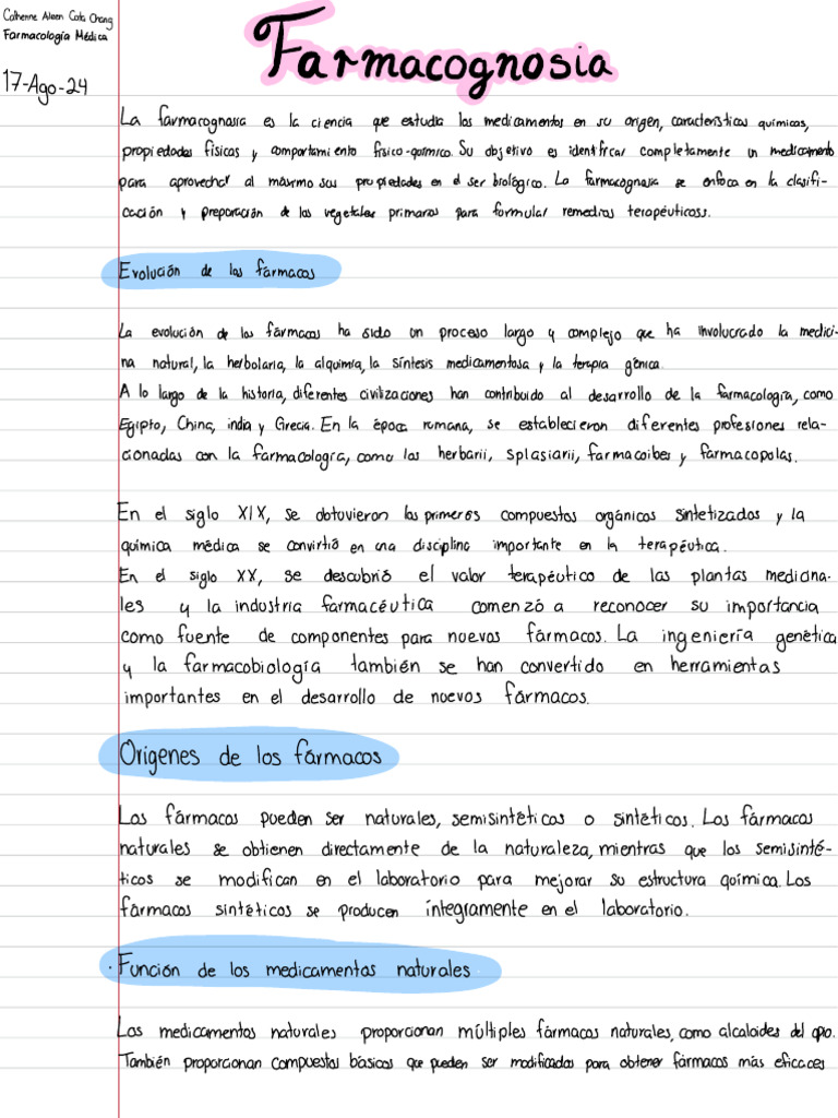 Farmacognosia CCCA | PDF