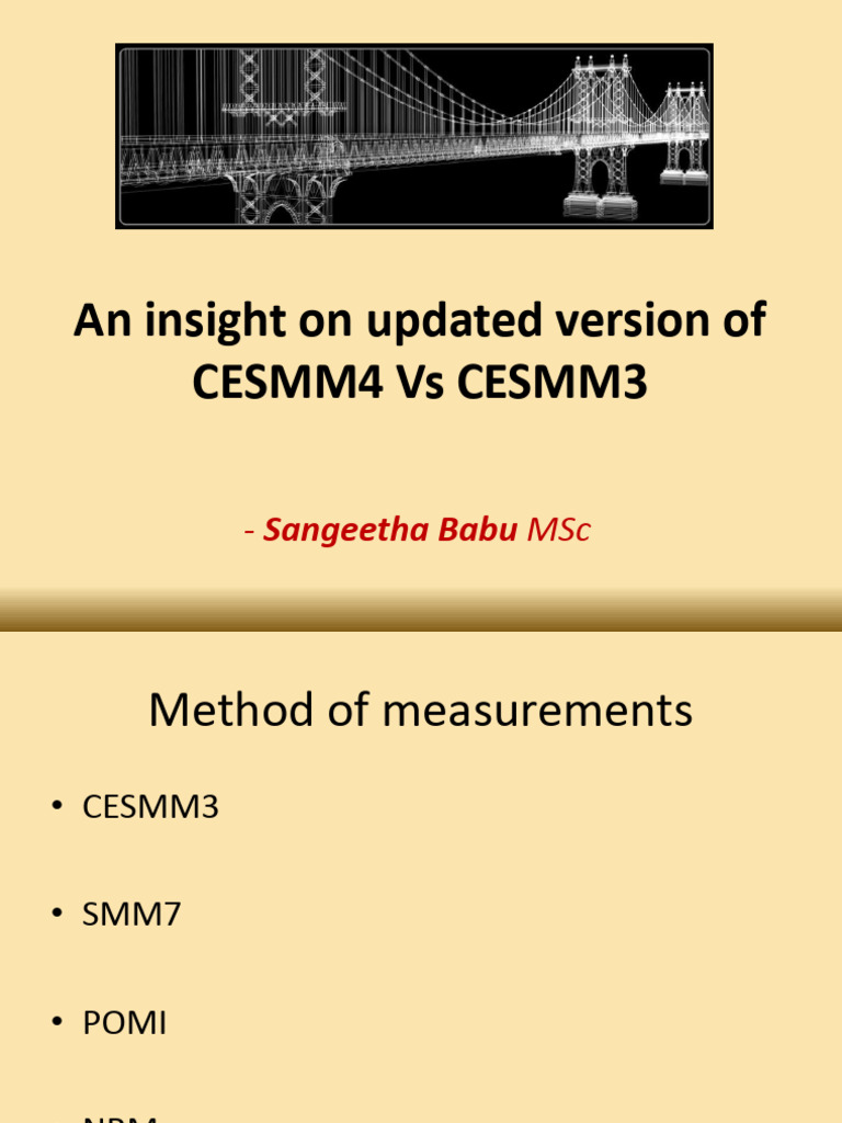 CESMM3 Vs CESMM4 | PDF