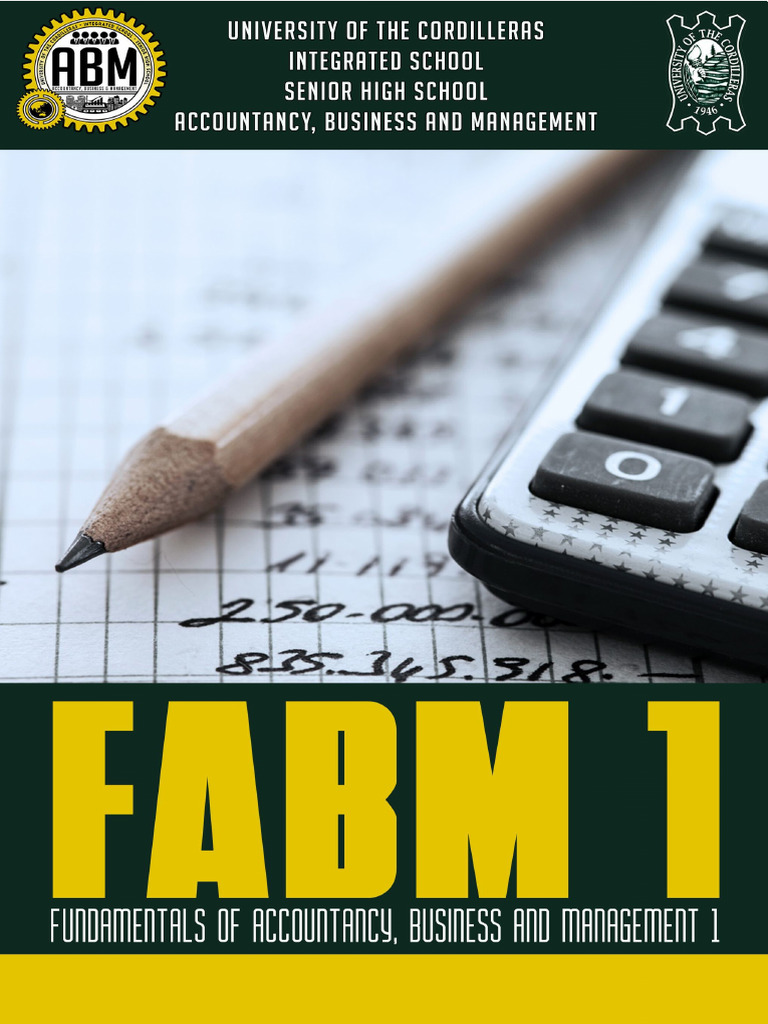 FABM-1 - Module 1 - Intro To Accounting | PDF