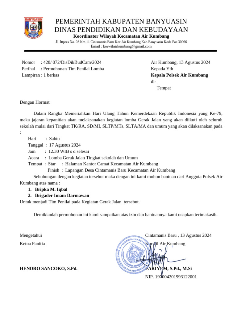 Undangan KOWRIL - Copy | PDF