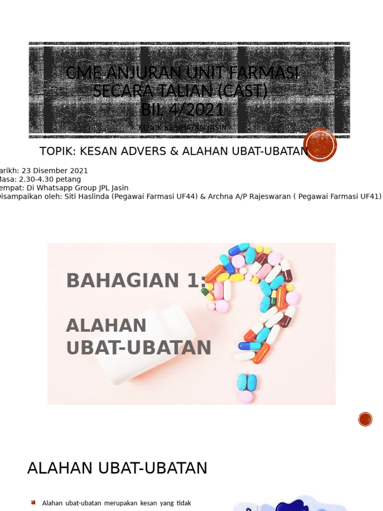 Kesan Advers Ubat | PDF