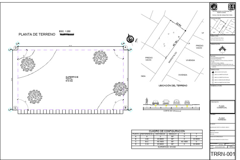 PLANO DE TERRENO-EJECUTIVO lll | PDF