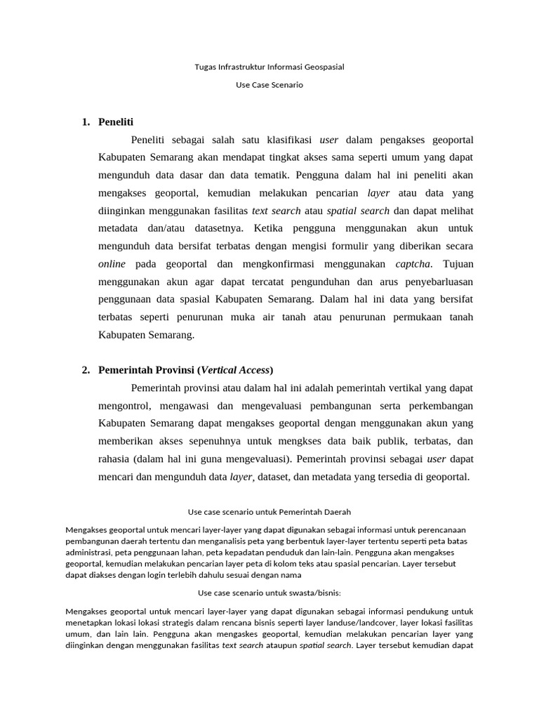 Use case scenario | PDF