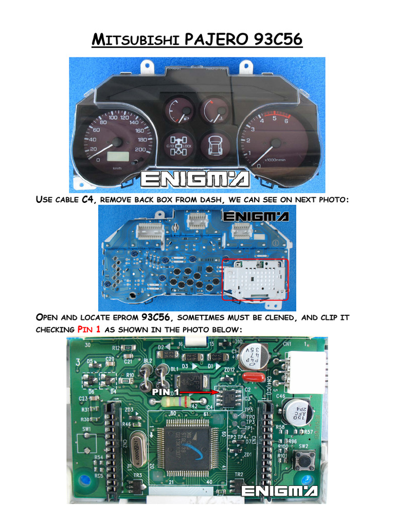 Mitsubishi Pajero 93c56 | PDF