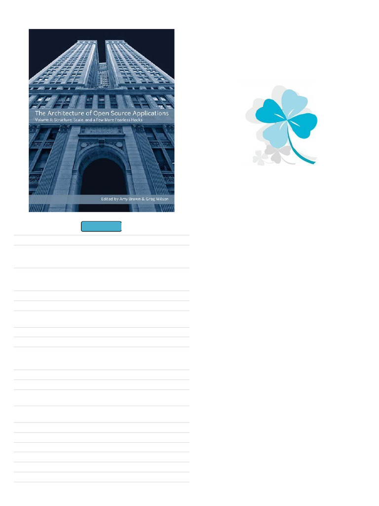 The Architecture of Open Source Applications 2 | PDF