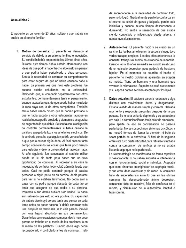 Caso Cl°nico 2 | PDF