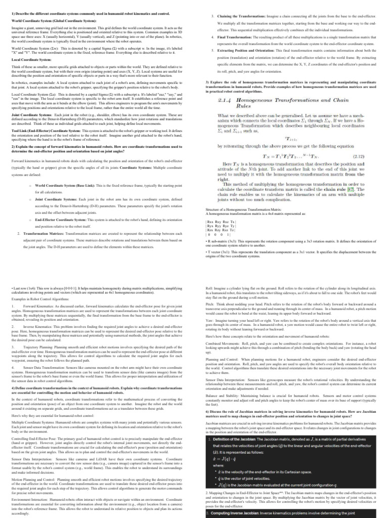 Humaniods QB Ut2 | PDF