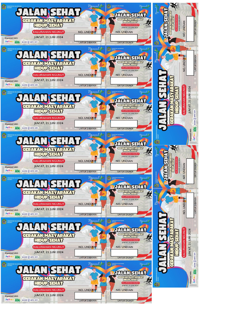 KUPON JALAN SEHAT | PDF