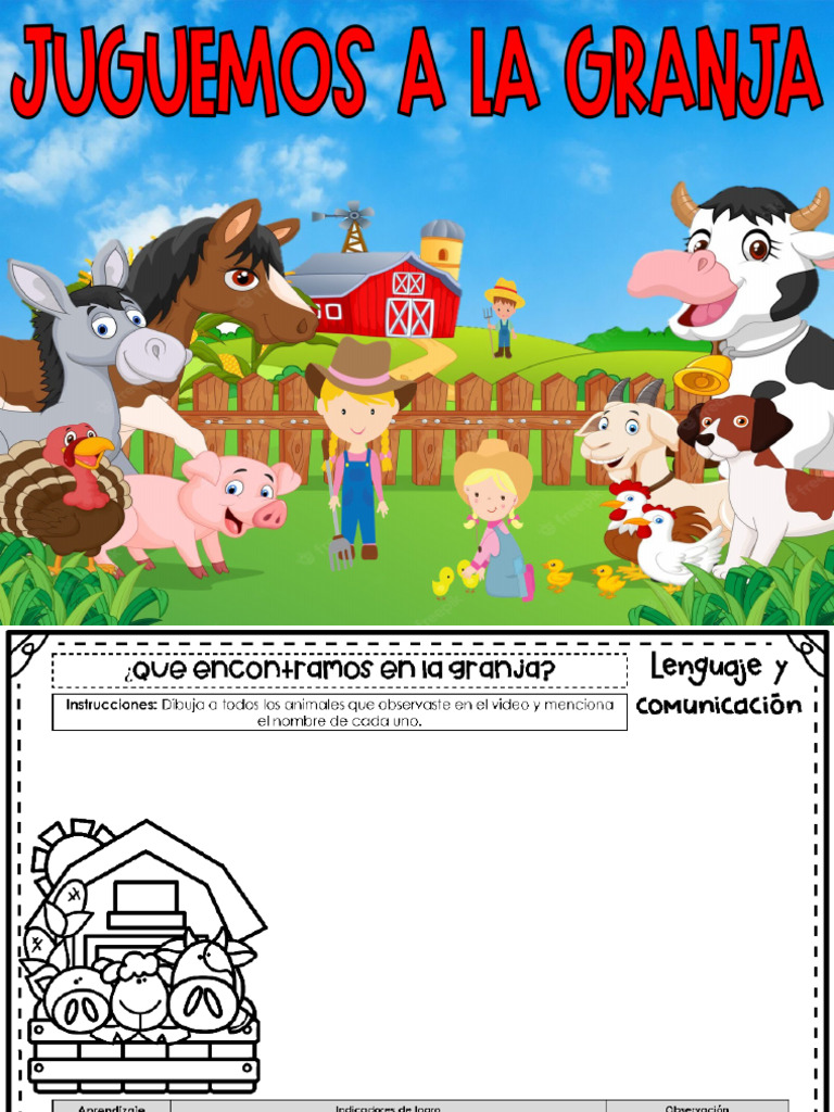 Cuadernillo de Actividades La Granja | PDF