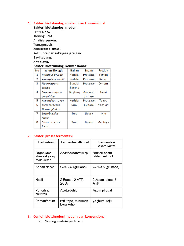 Kisi-Kisi Biologi Rangkuman | PDF
