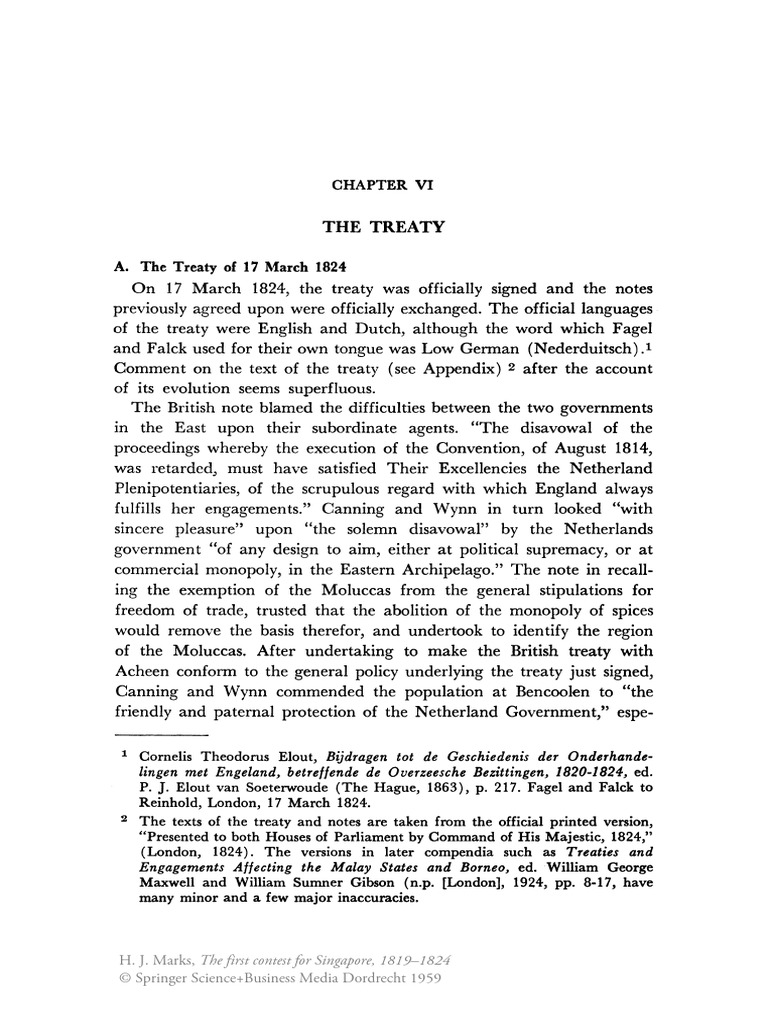 Treaty of 17 March 1824 | PDF