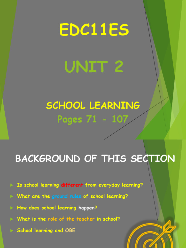 U2-School Learning | PDF