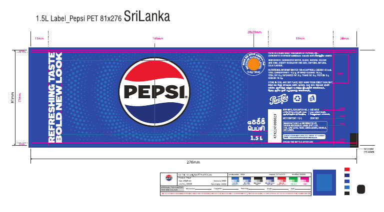 1.5L Label_Pepsi PET 81x276 SriLanka CTC | PDF