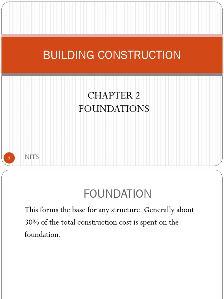 Chapter 2 - Foundations | PDF