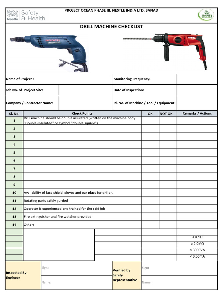 Drill Machine Phase III | PDF