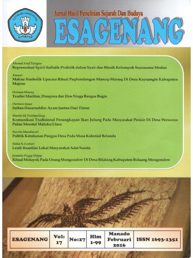 Leuit Kearifan Lokal Masyarakat Adat Sun | PDF