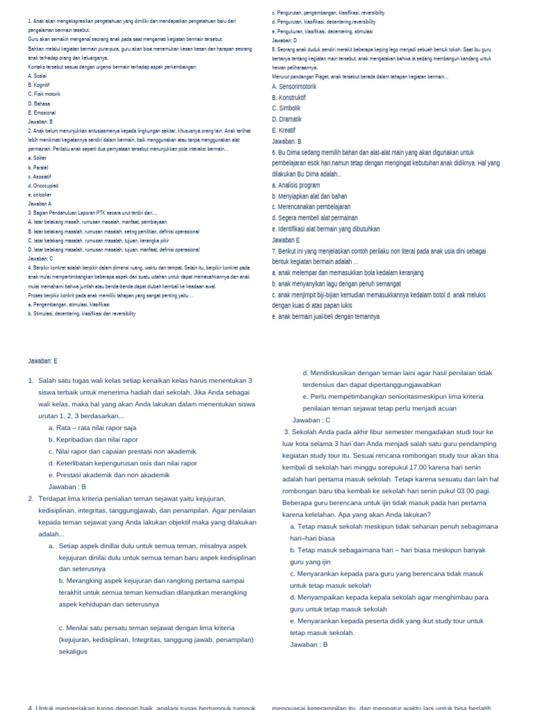 Soal Mat Pts Smts 2 Kelas 4 SD | PDF