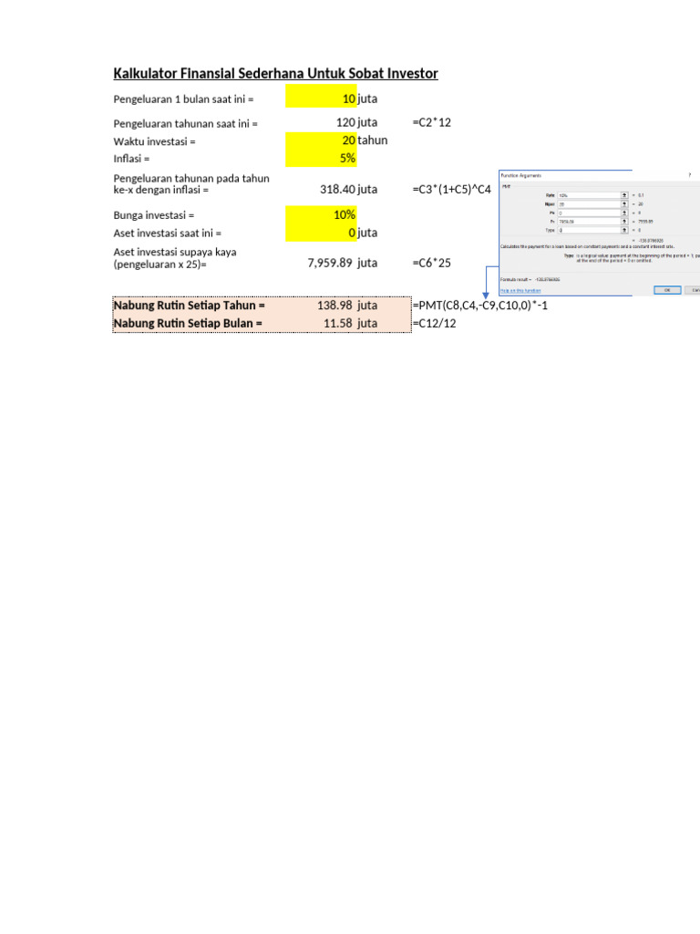 Kalkulator Finansial | PDF