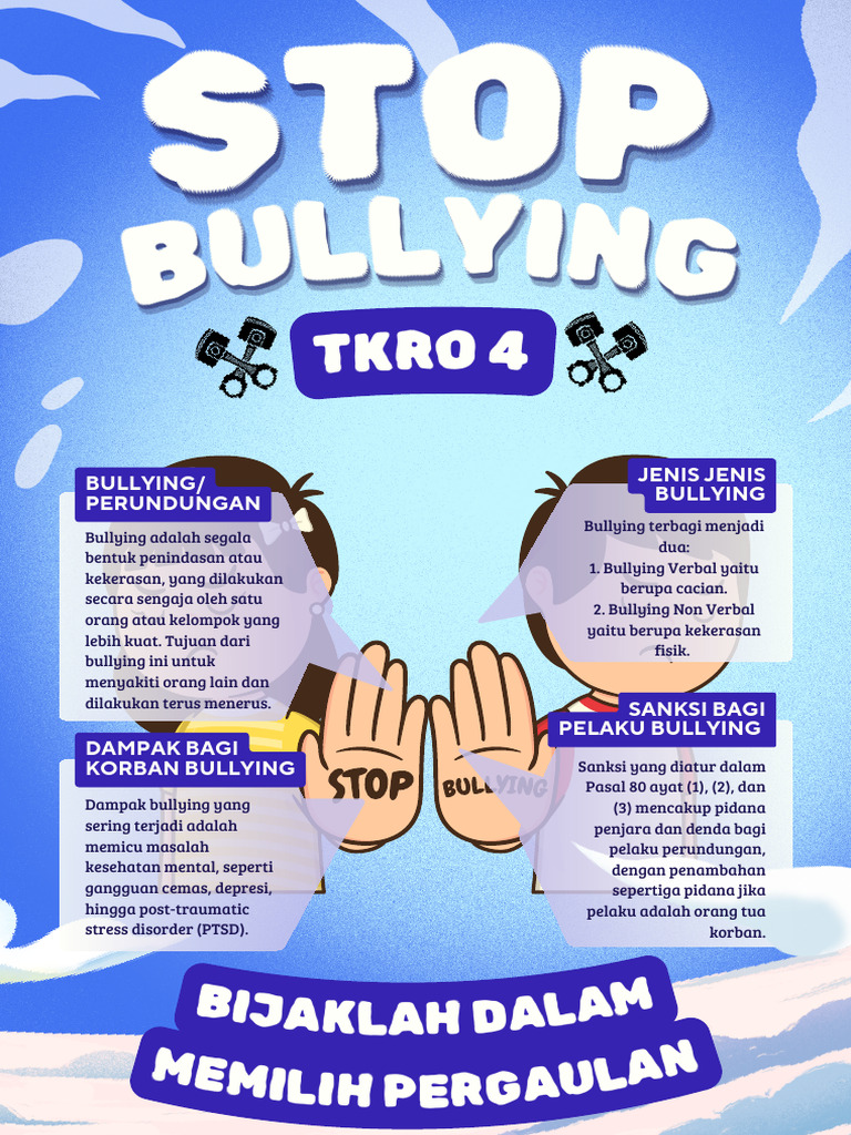 Poster Infografis Bahaya Rokok Ilustratif Biru Dan Putih - 20240715 ...