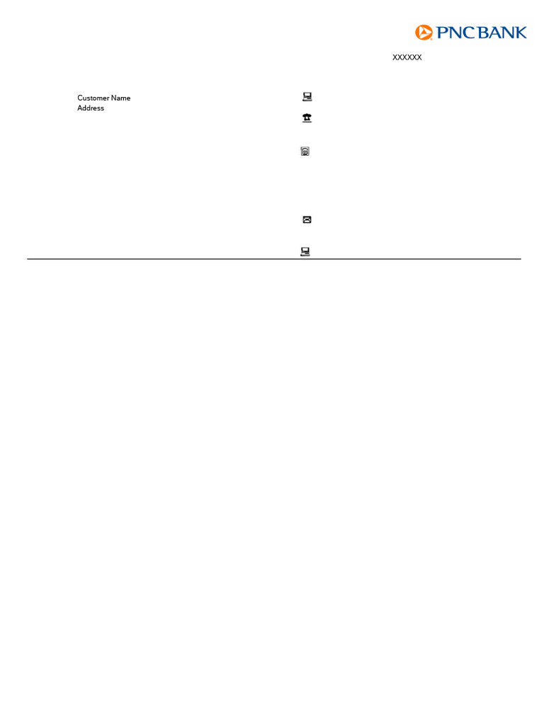Bankstatement PNC 001 A Gould Mocked | PDF