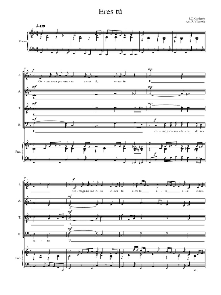 Eres Tu Coro | PDF