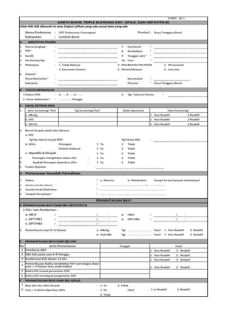 Form 3e 1 Edit | PDF
