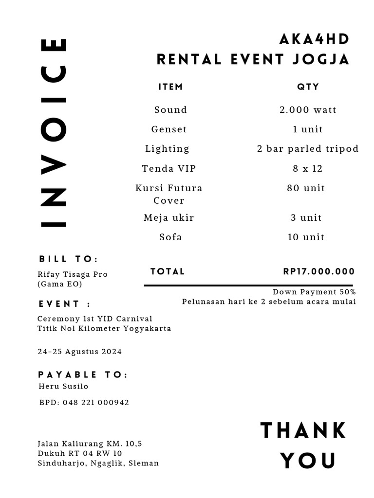 Salinan Dari Salinan Dari INVOICE | PDF Salinan Dari Salinan Dari INVOICE | PDF