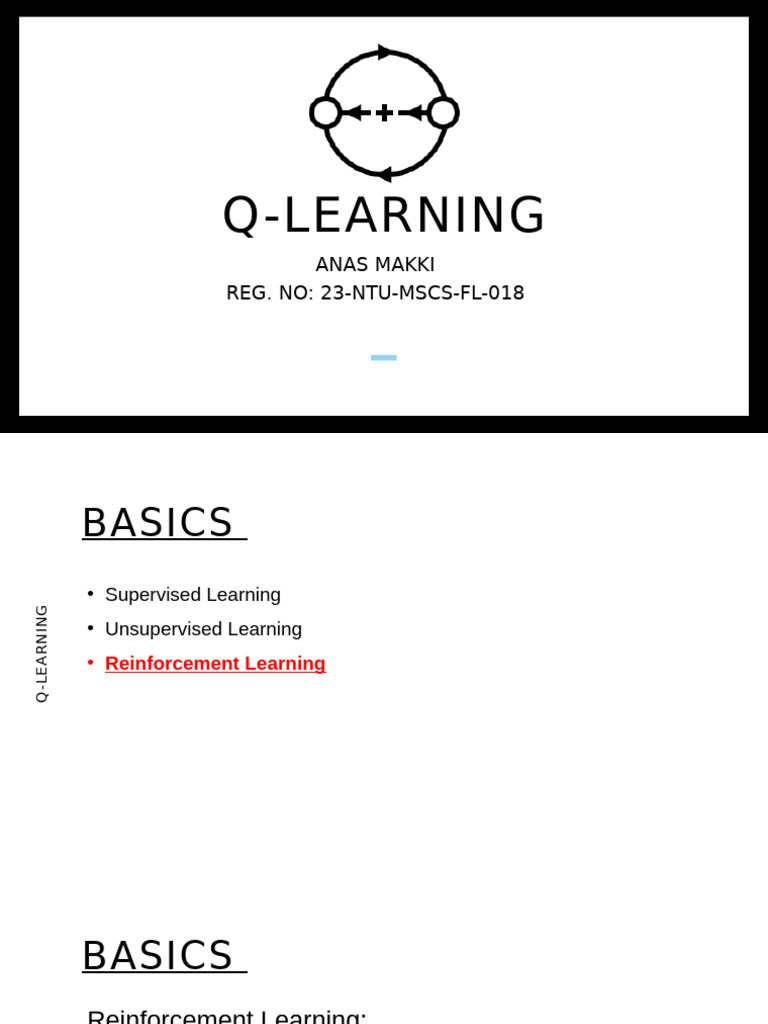 Q Learning | PDF