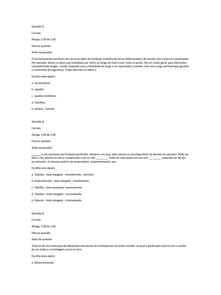 Atividade Complementar Unidade 2 | PDF