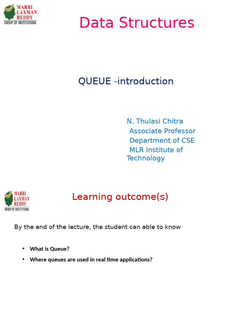 Lec6 - Queue Using Arrays | PDF