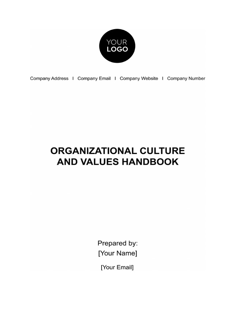 Culture & Value Handbook | PDF