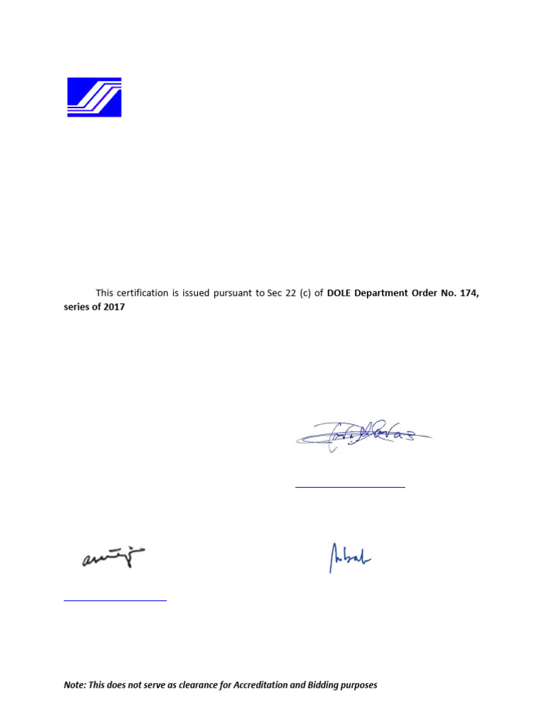 SSS Certificate 2023 | PDF