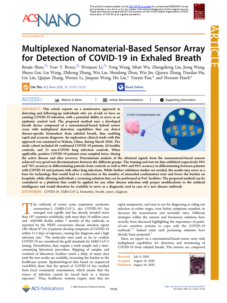 2020-multiplexed-nanomaterial-based-sensor covid-19 exhaled-breath ... 2020-multiplexed-nanomaterial-based-sensor covid-19 exhaled-breath ...