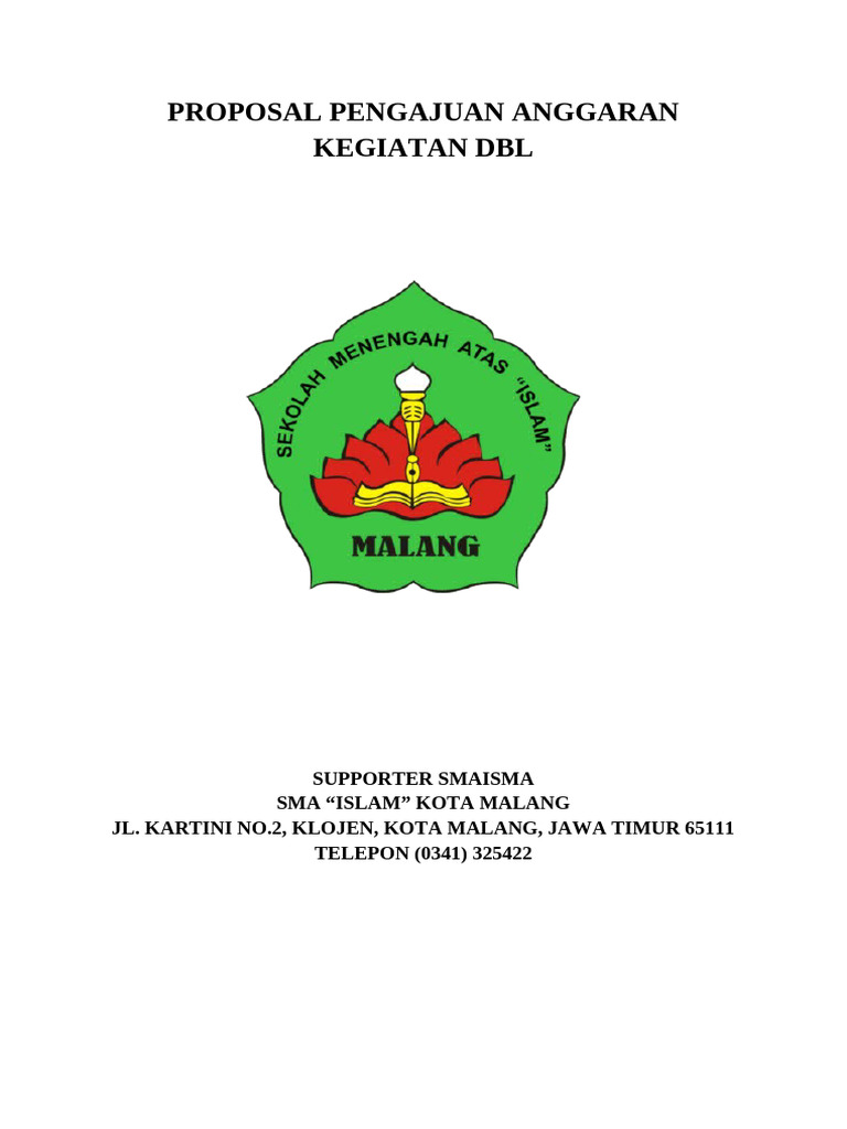 Proposal Pengajuan Dana | PDF