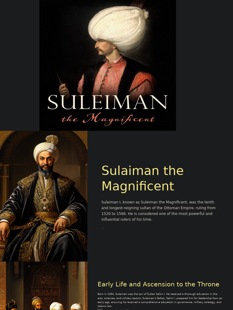 Sulaiman The Magnificent | PDF