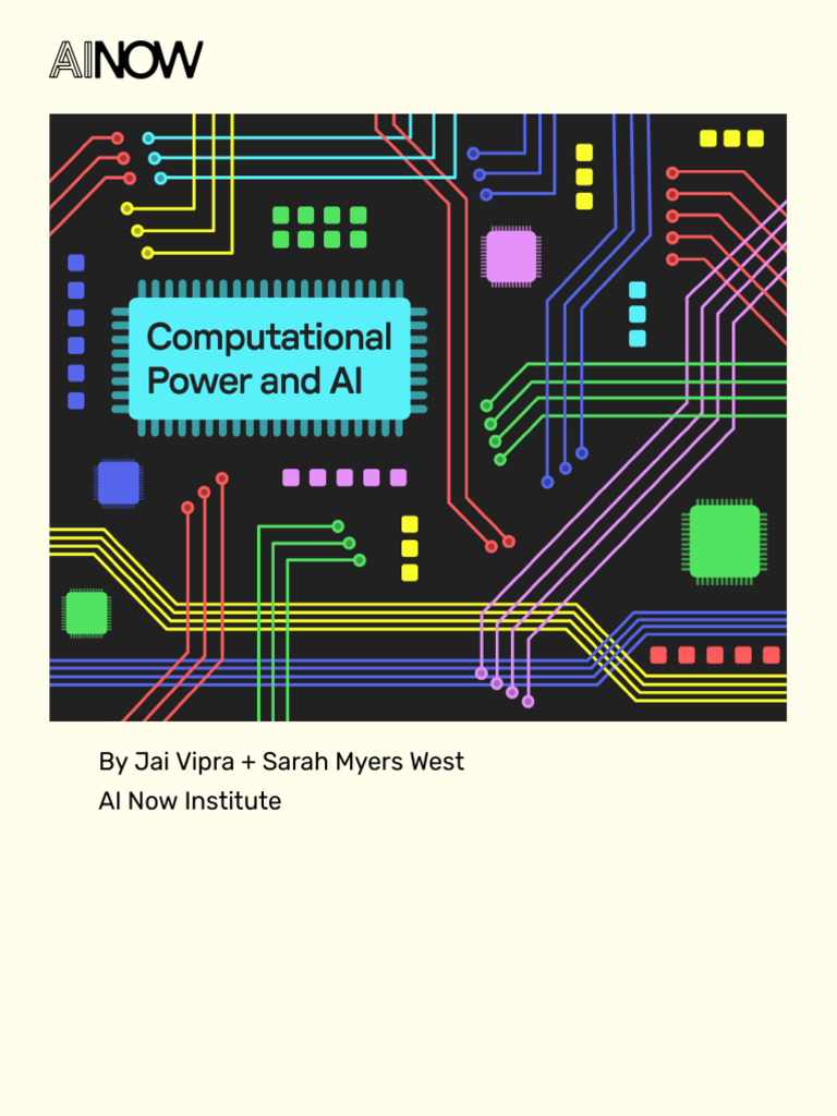 AI Now Computational Power An AI | PDF
