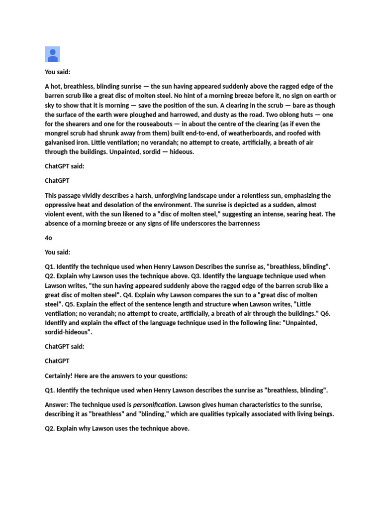 Lawson Compares The Sun To A 'Great Disc of Molten Steel' To Emphasize Both The Shape and | PDF