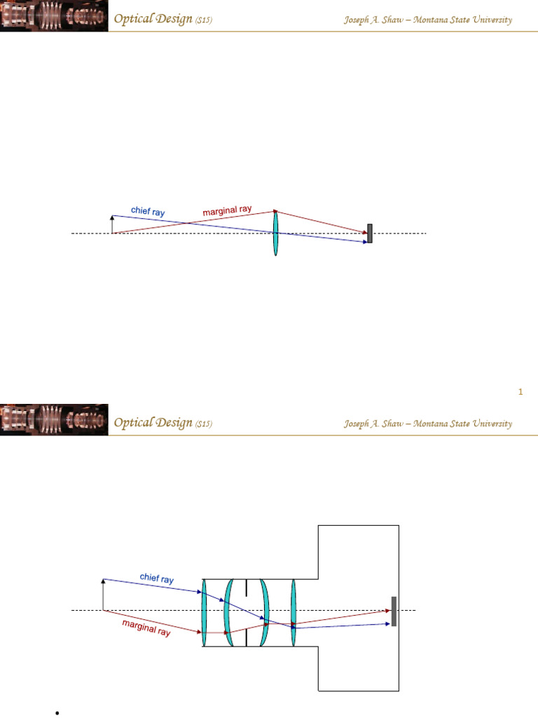 Stops and Pupils | PDF | Aperture | Optics