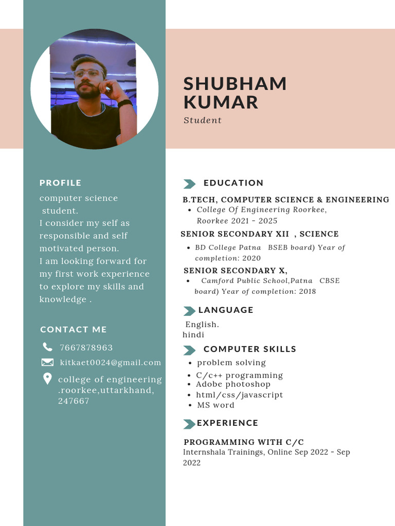 SHUBHAM KUMAR Resume | PDF