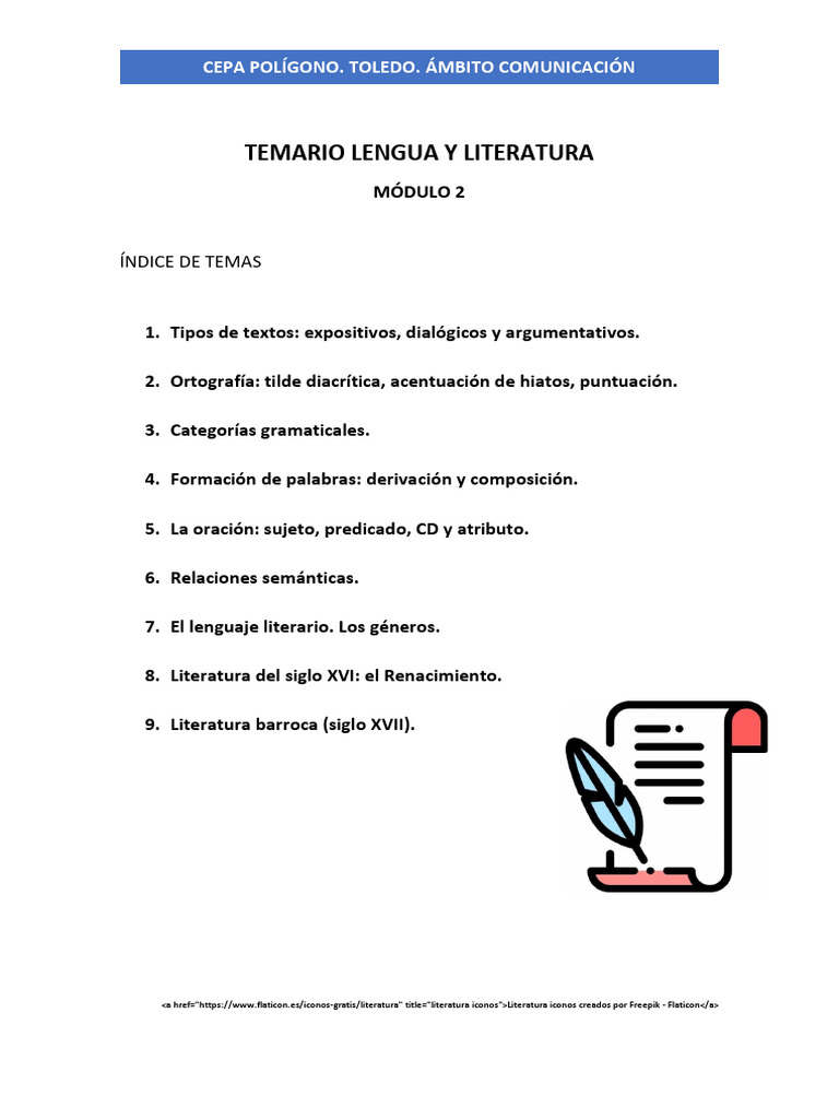 Temario Completo Mod 2 | PDF
