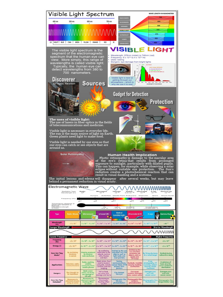Infographic Visible Light | PDF