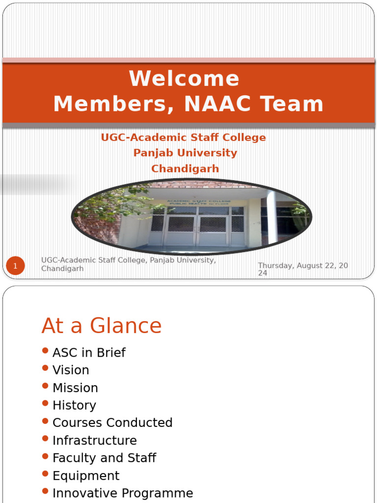 Academic Staff College | PDF