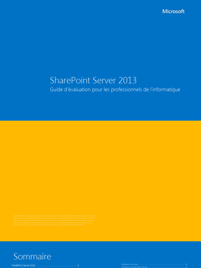 SharePoint Server 2013 IT Professional Reviewer's Guide | PDF | Share ...
