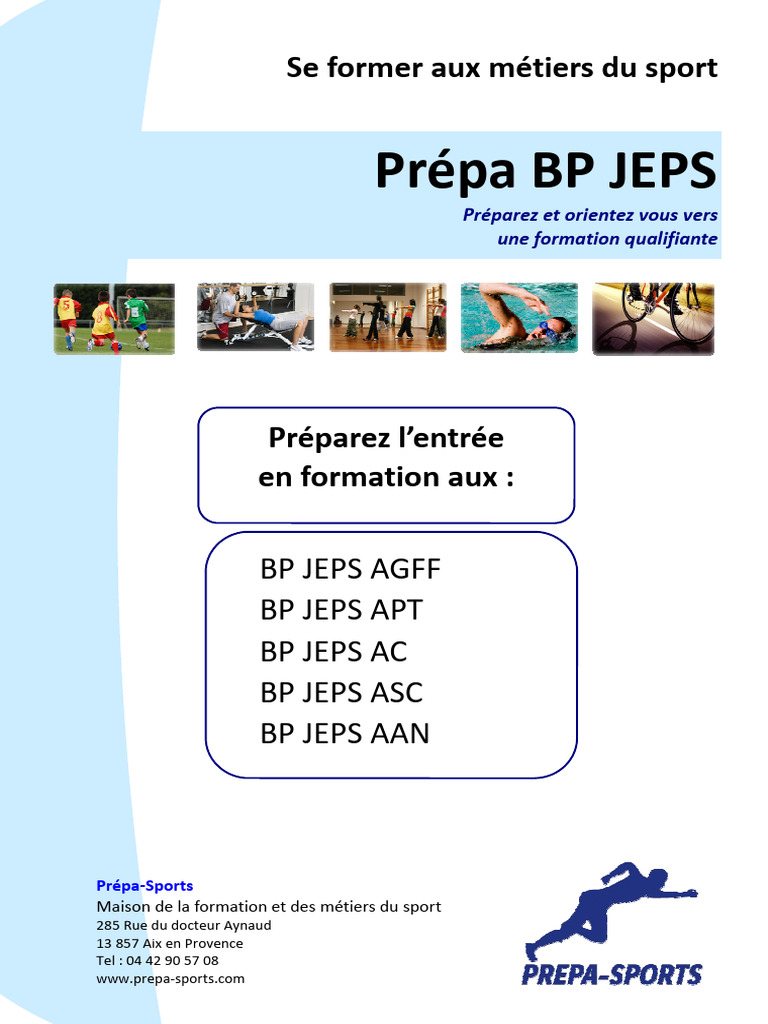 La Formation Prepa Bpjeps 283 | PDF