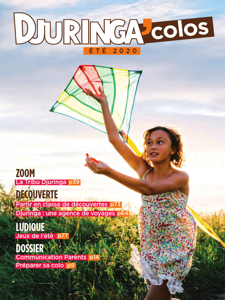 Colonies de Vacances Ete 2020 Djuringa Juniors | PDF